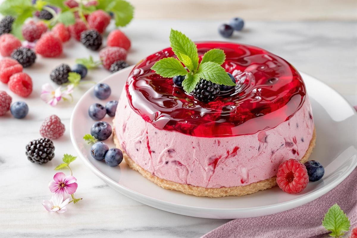 Entremet glacé aux fruits des bois : recette facile - La boite de chocolats